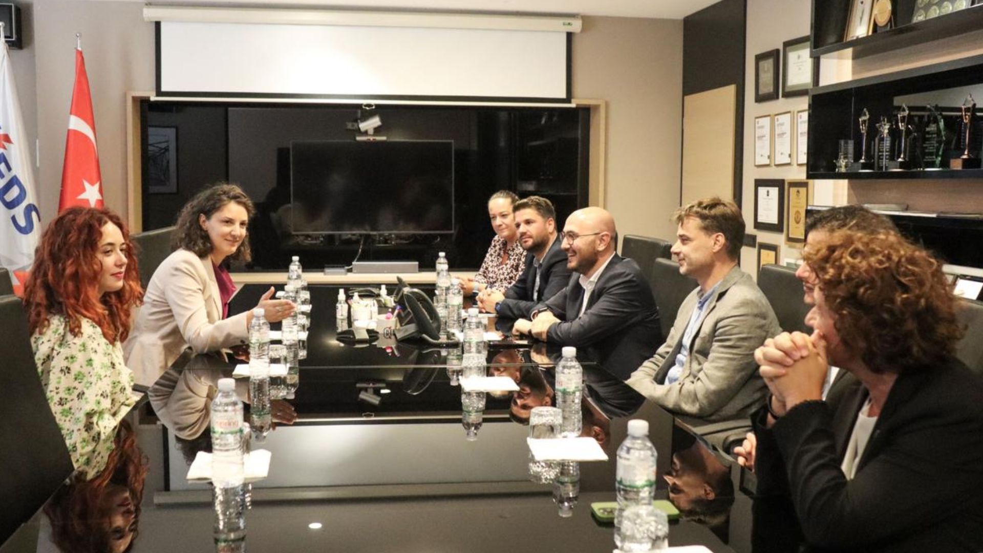 KEDS was the host of the Minister of Economy Mrs. Artane Rizvanolli - KEDS